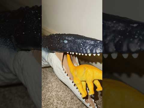 MOSASAURUS vs MOSASAURUS #jurassicworld #dinosaur #viral #mosasaurus
