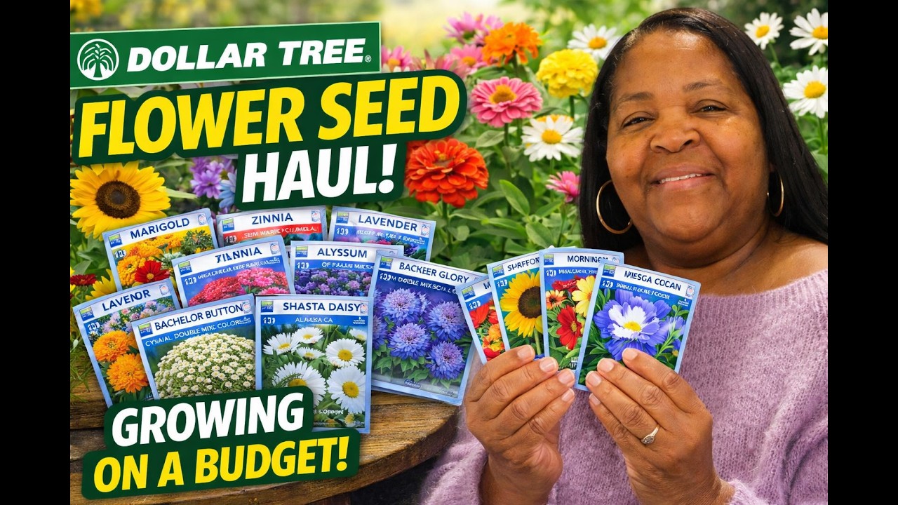 🌻Dollar Tree Flower Seeds Haul & What I'm Planting This Season 