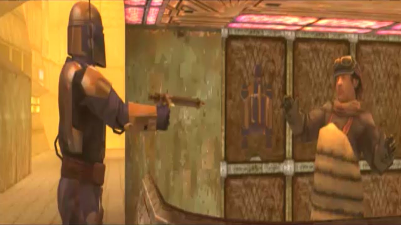 Jango Fett gets his Jetpack back Scene