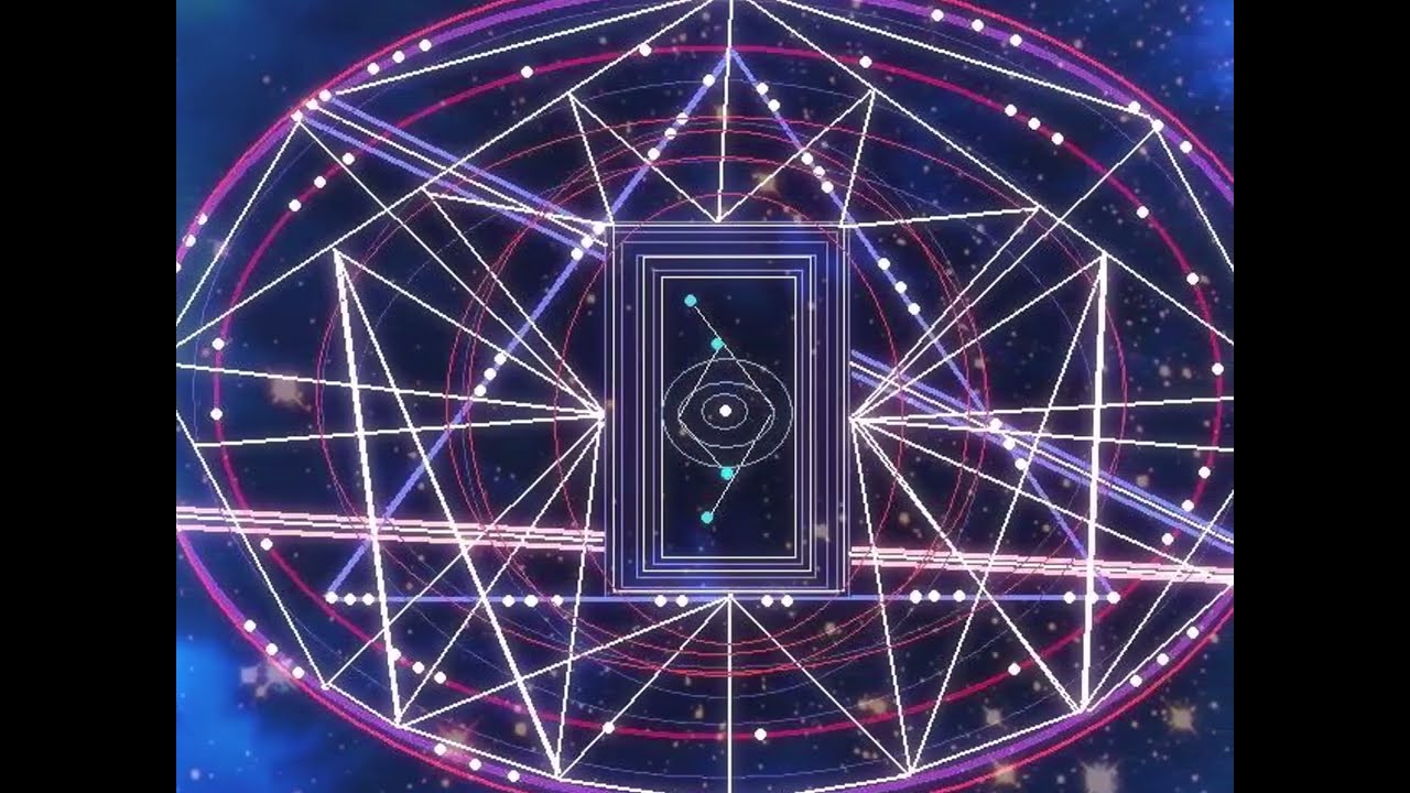 Mystcret Codes ~ Ratuki - Asemic Light Language Galactic Intuitive Art - Tatiana Roumelioti