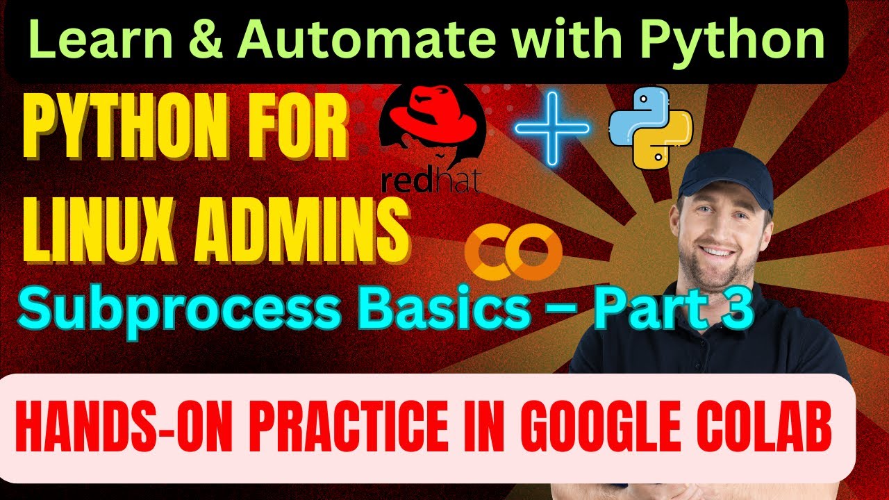 Python for Linux Admins: Master Subprocess Basics (Part 3) | Automate Tasks Like a Pro!