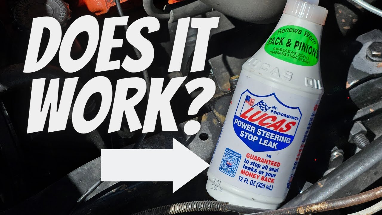 The truth about LUCAS Power Steering Stop Leak (Does it Work?)