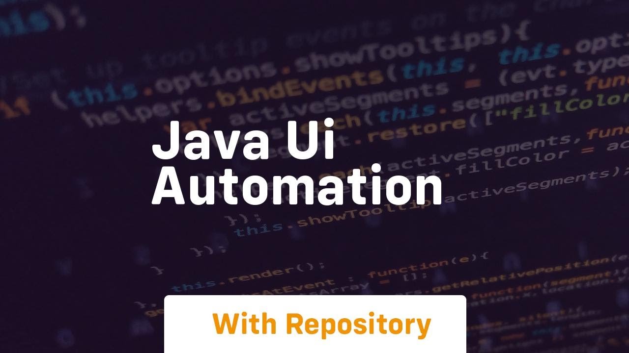 java ui automation