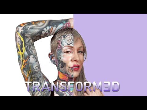 Tattoo Model Goes Bare Skinned For The Day | TRANSFORMED