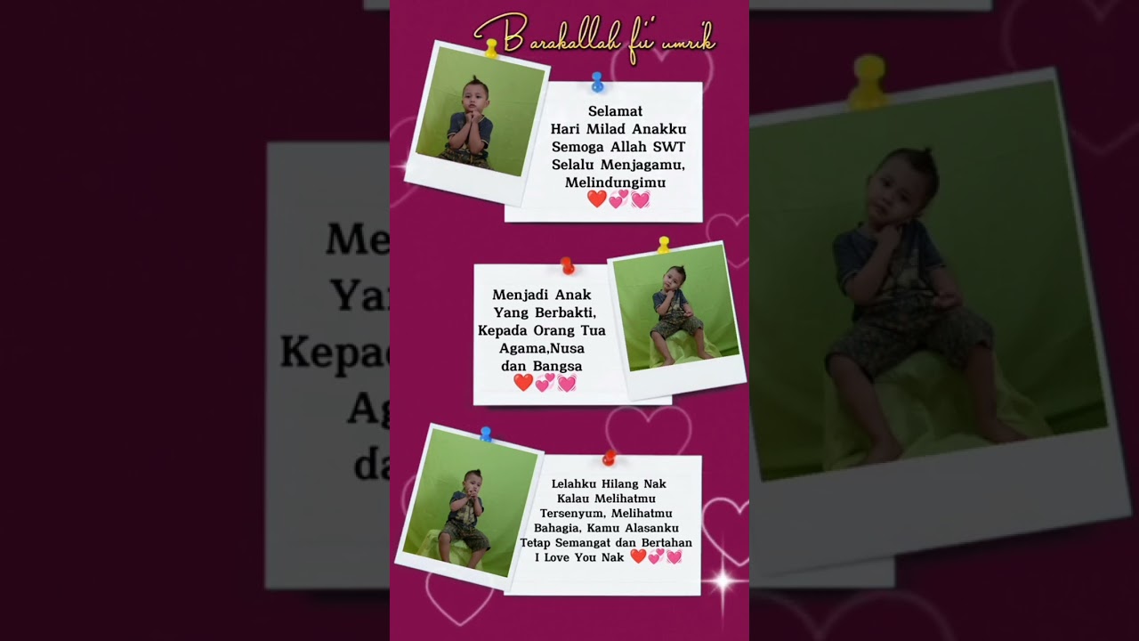 ucapan selamat ulang tahun untuk anak laki laki #ucapanselamatulangtahun #ulangtahun #shorts #viral