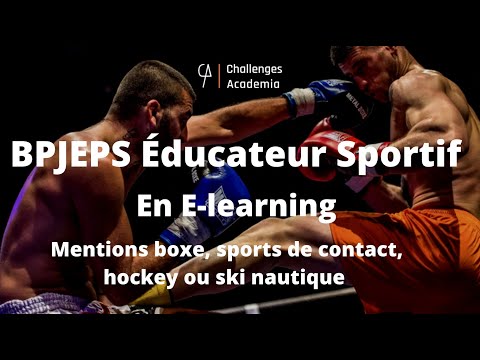 Le BPJEPS éducateur sportif en E-learning