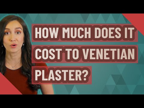 How much does it cost to Venetian plaster?