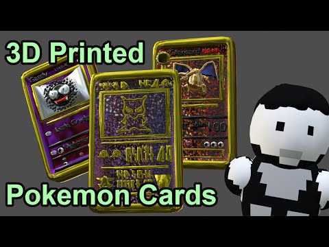 Download free STL file Pokemon Cards Spinner • Design to 3D print • Cults