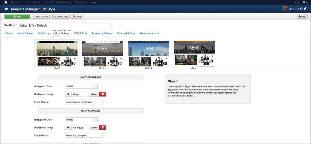 Urban Life - Joomla Template Tutorial Part 2