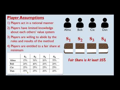 Sharing Math: 3.1 Fair Division Games
