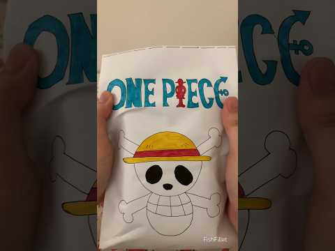 One Piece Blind Bag! #asmr #asmrunboxing #papersquishy #blindbag #diy #squishy #anime