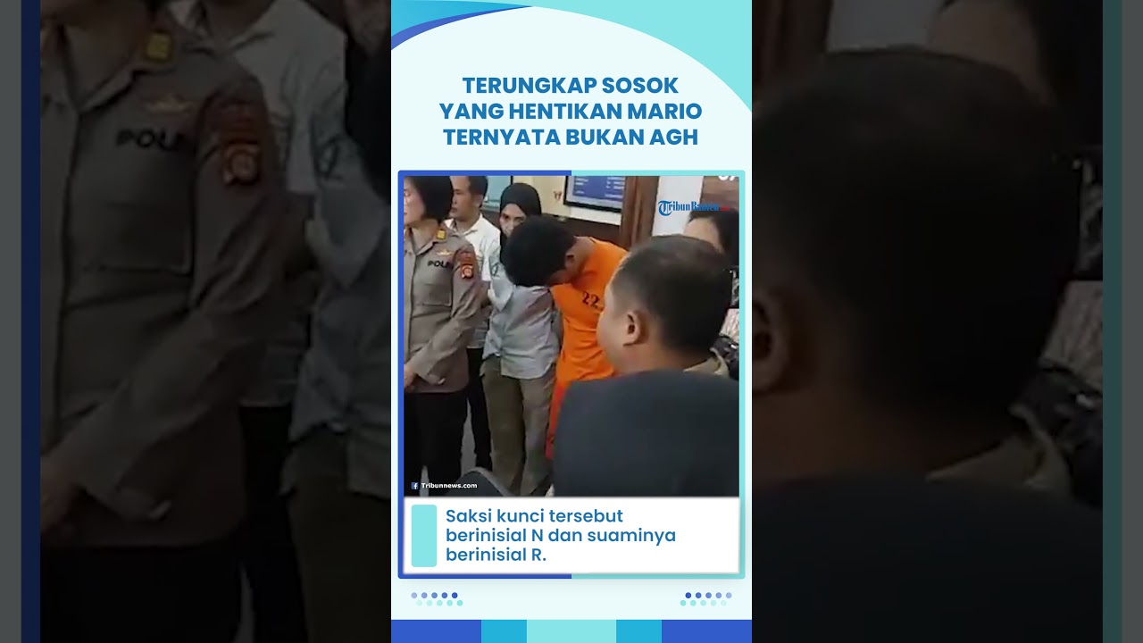 Terungkap Ternyata Ini Sosok yang Hentikan Aksi Penganiayaan Mario ...