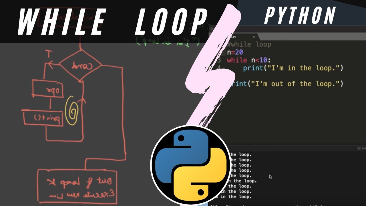 #7 While loop in Python || Infinite loop || Python Tutorial for Beginners #python