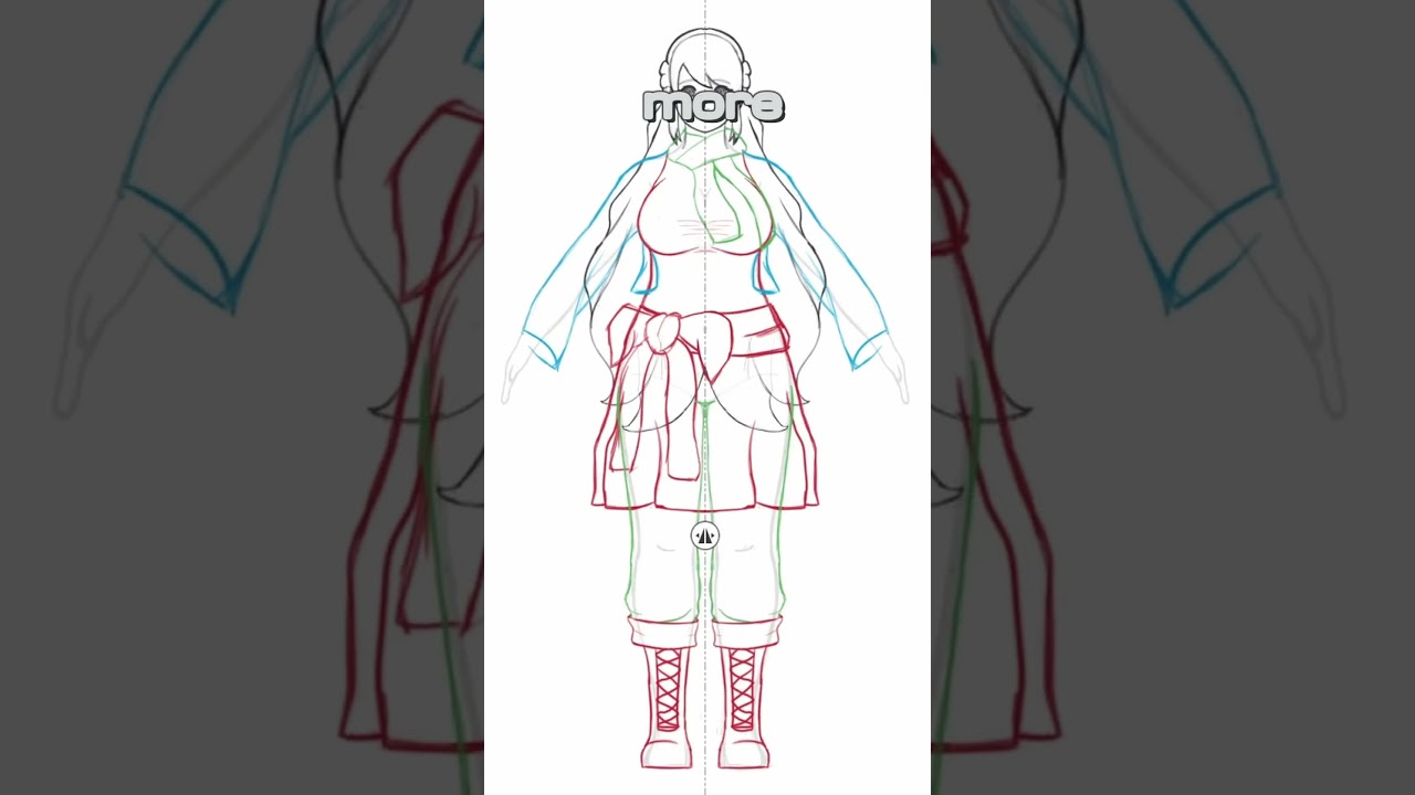 How to Prepare Reference Images for 3D Character Modeling #shorts