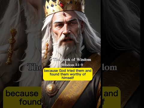 The Book of Wisdom: The Destiny of the Righteous #shorts