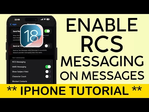 How to Enable RCS Messaging on iPhone | iOS 18 Feature | RCS Messaging 2024