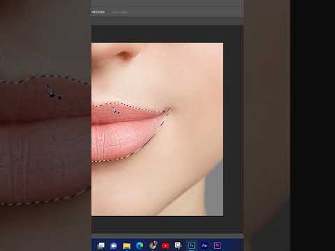 Create Natural ???? ???? Lipstick In Photoshop | Photoshop Tutorial