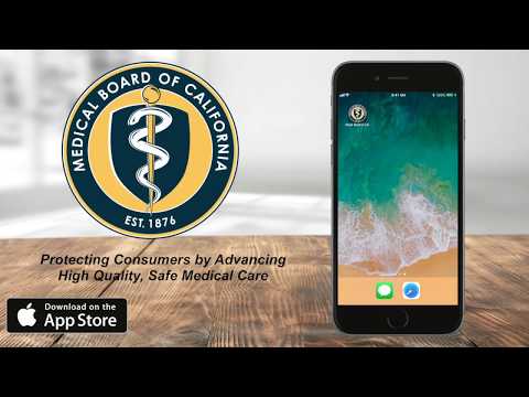 Medical Board of California Releases First Ever, Innovative License Alert Mobile App