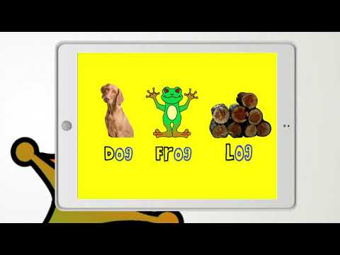 Rhymes with Ruby - Dog, Frog, and Log