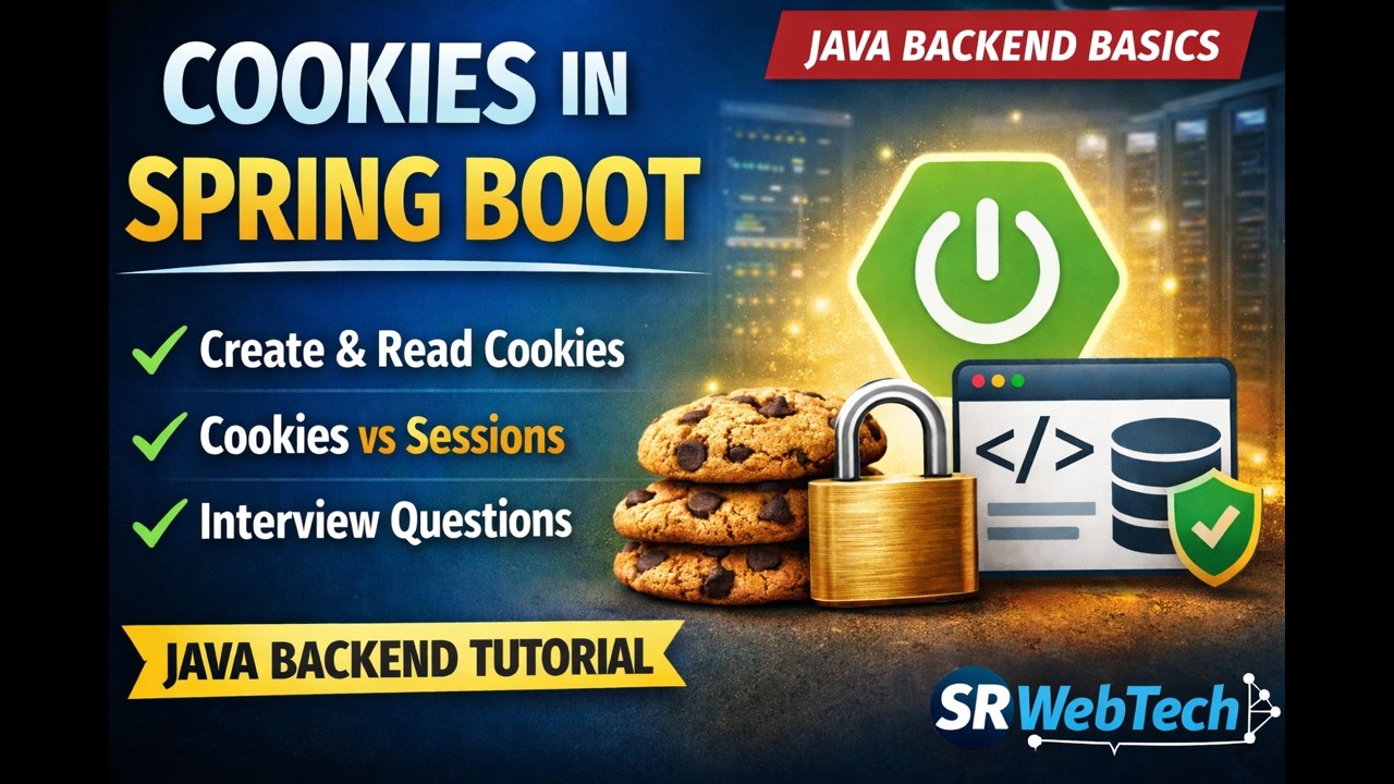 Cookies in Spring Boot | Java Backend Tutorial with Example