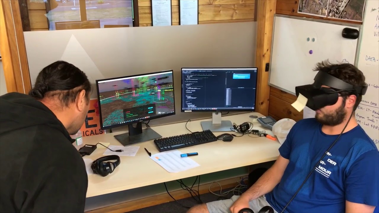 Premanent Sample Plot Measurement in Virtual Reality for Forest Inventory