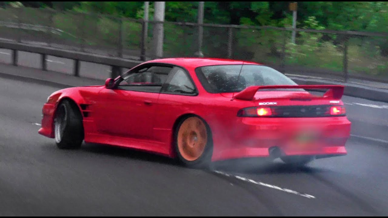 Tuner Cars Leaving a Car Show - June 2019