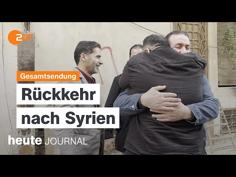 heute journal v. 30.12.2024 Aufarbeitung Magdeburg, Syrisches Ehepaar kehrt zurück, Lichtblicke 2024