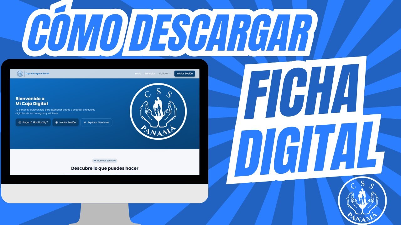 How to DOWNLOAD the DIGITAL SOCIAL SECURITY RECORD PANAMA