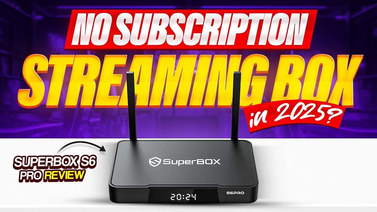 The BEST NO SUBSCRIPTION Streaming Box in 2025? | SuperBOX S6 Pro Review