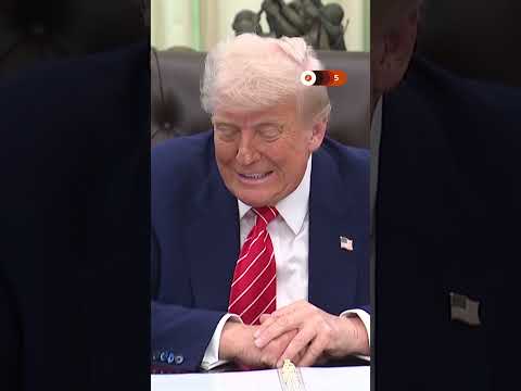 Trump offers marital advice to Macron