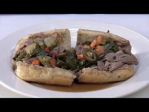 Chicago Italian Beef Sandwich