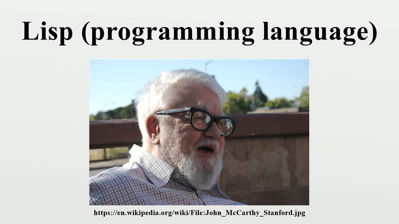 Lisp (programming language)