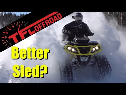 2019 Can-Am Outlander Backcountry Review: Is an ATV With Tracks More Fun Than a Sled?