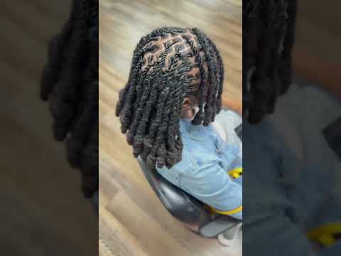 Loc Bob w/ bang 😍 #locs #locstyles #locnation #loclivin 🎥 retwistbytonya