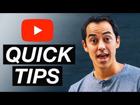 4 Quick Tips to get Started on YouTube Today