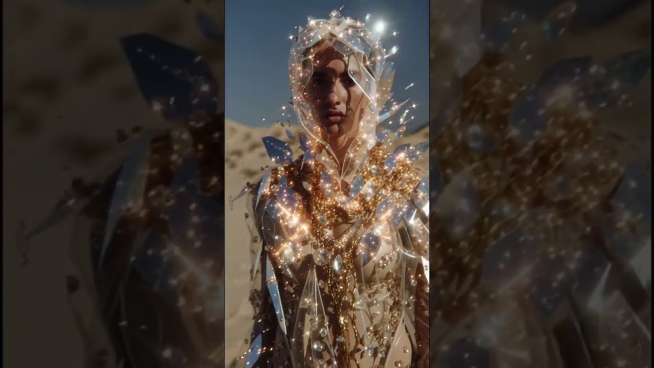 AI fashion meets Gangsta’sParadiseDiamonds runway, and surreal edits like never before#aiart #shorts