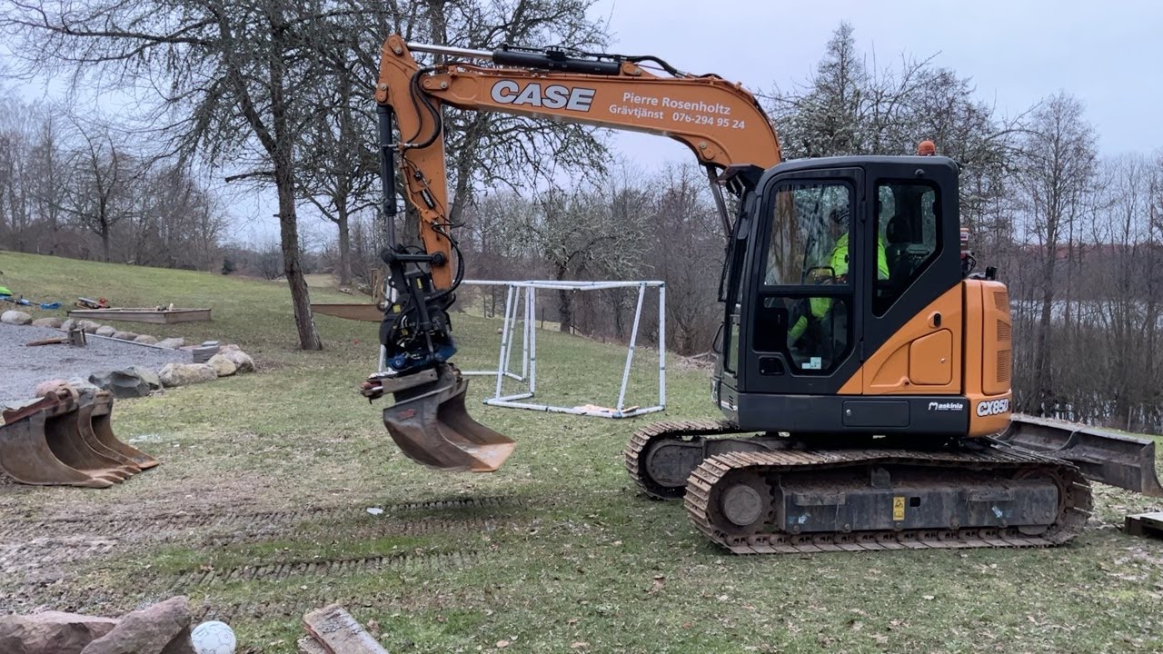 Grävmaskin Case CX85D SR, Åtvidaberg, Klaravik auktioner