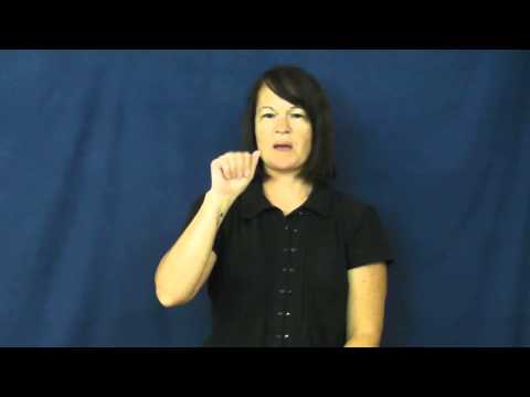 American Sign Language ASL Video Dictionary - cheese it