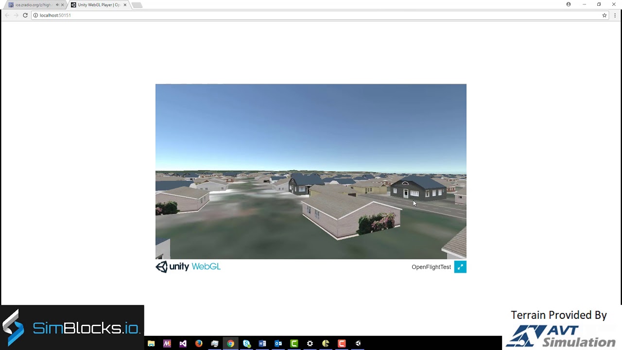 OpenFlight in Web Browser