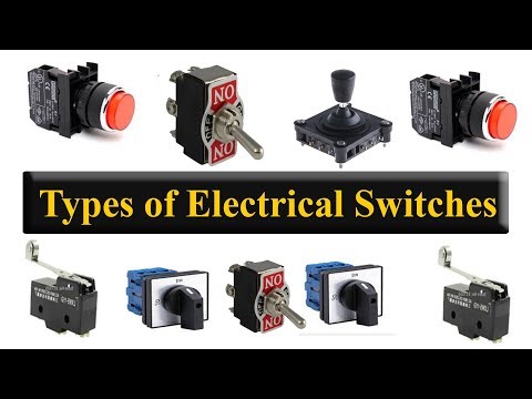 Types of Electrical Switches - Switch types - Types of Switches