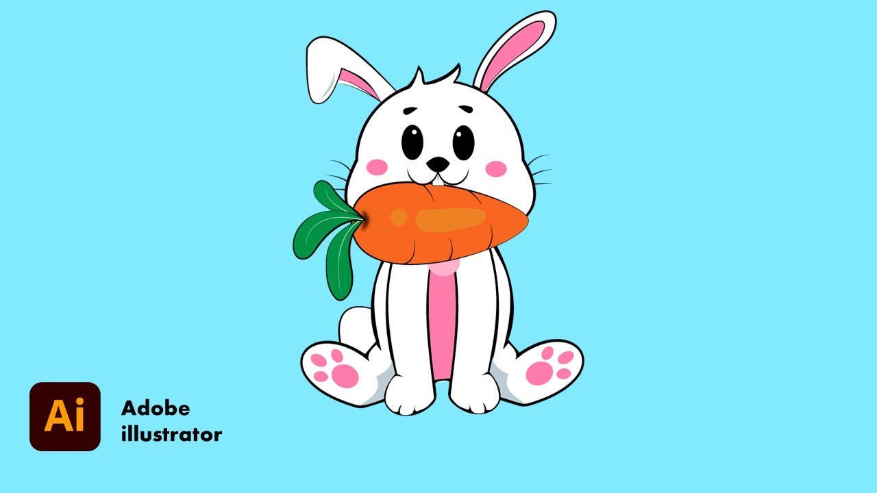 Adobe Illustrator Tutorial | Rabbit