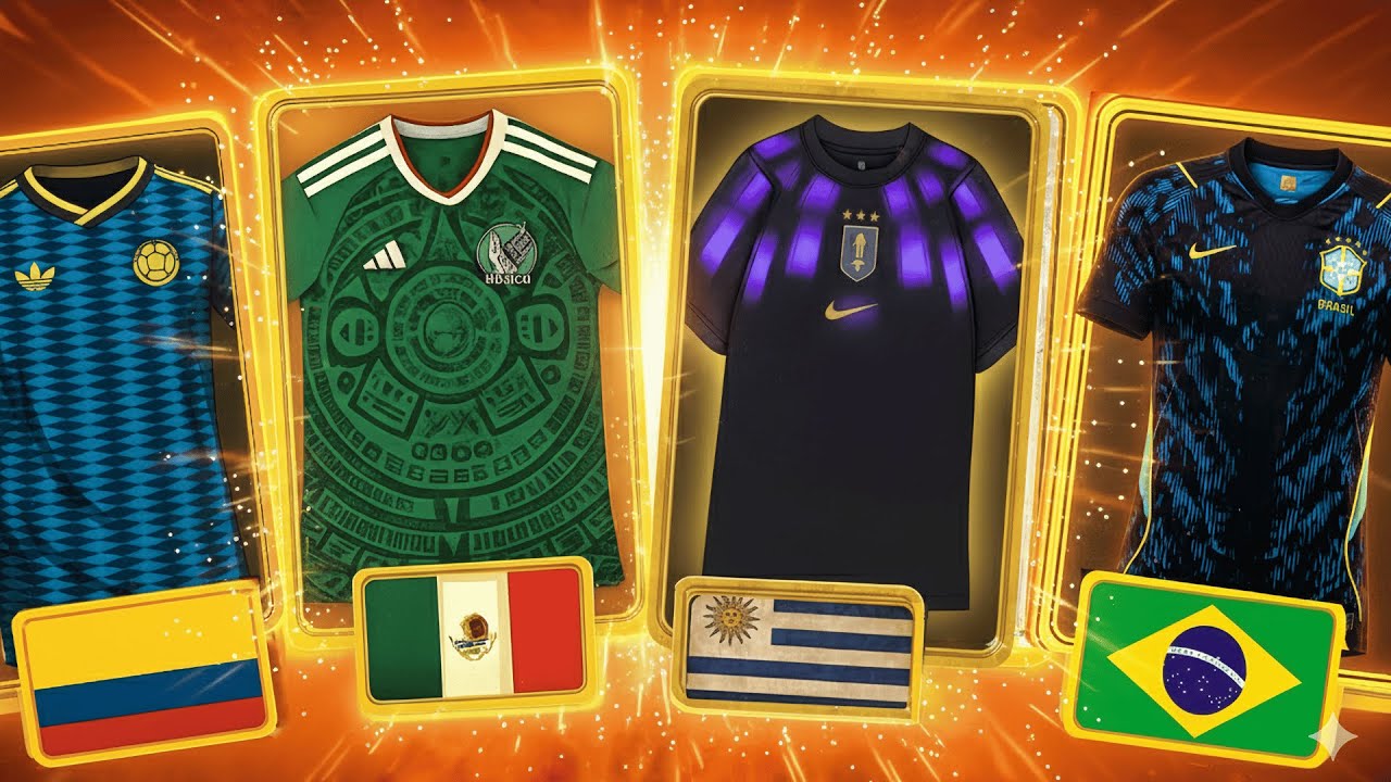 TODAS LAS CAMISETAS OFICIALES del Mundial 2026🏆| Final