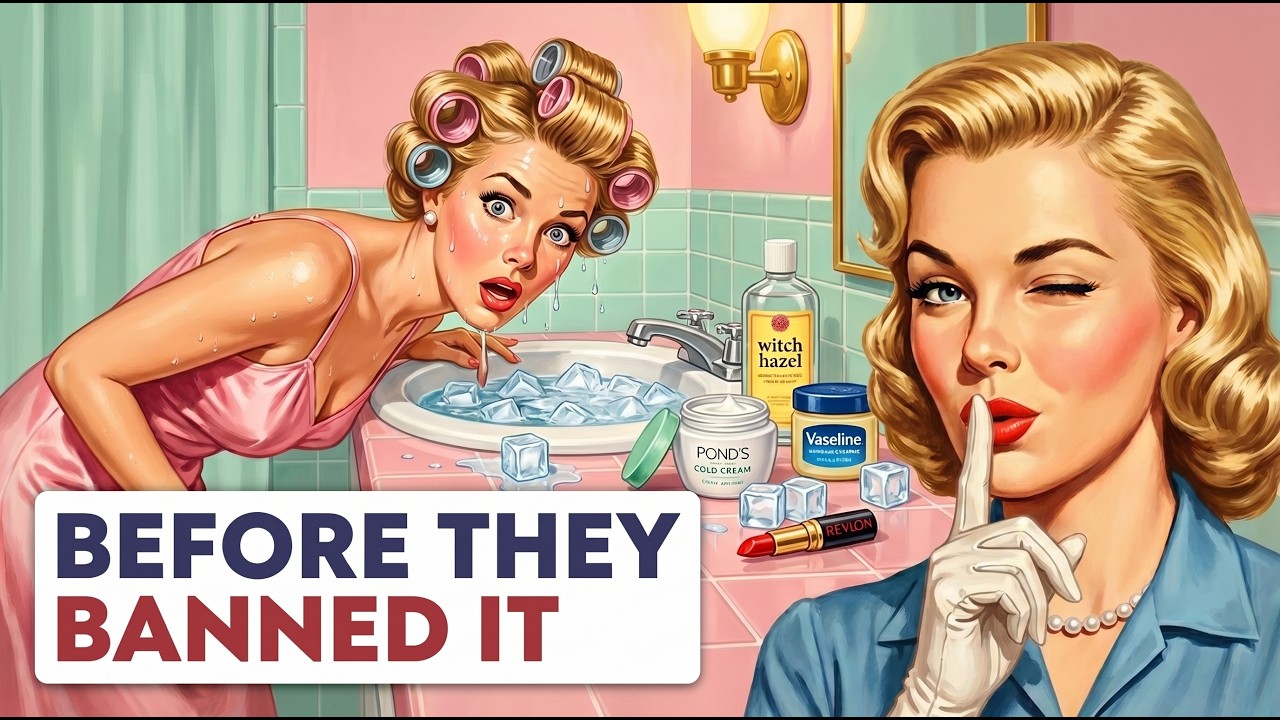 UNSPOKEN Beauty Tricks Every 1950s Woman Knew (That the Beauty Industry Buried)