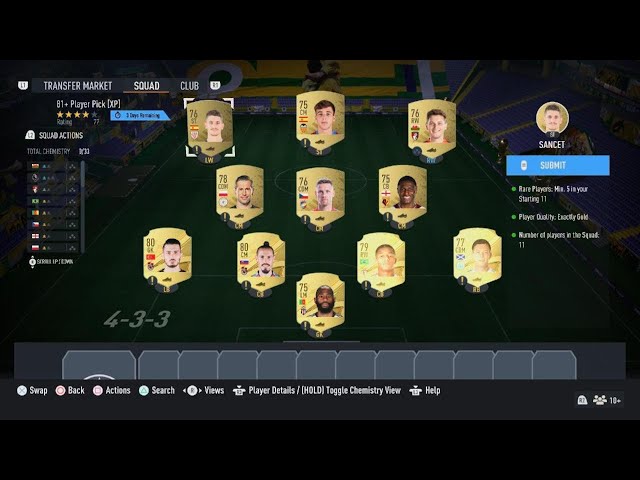 Player Pick Tots Sbc Fifa 23 81 Player Pick Tots Sbc How To