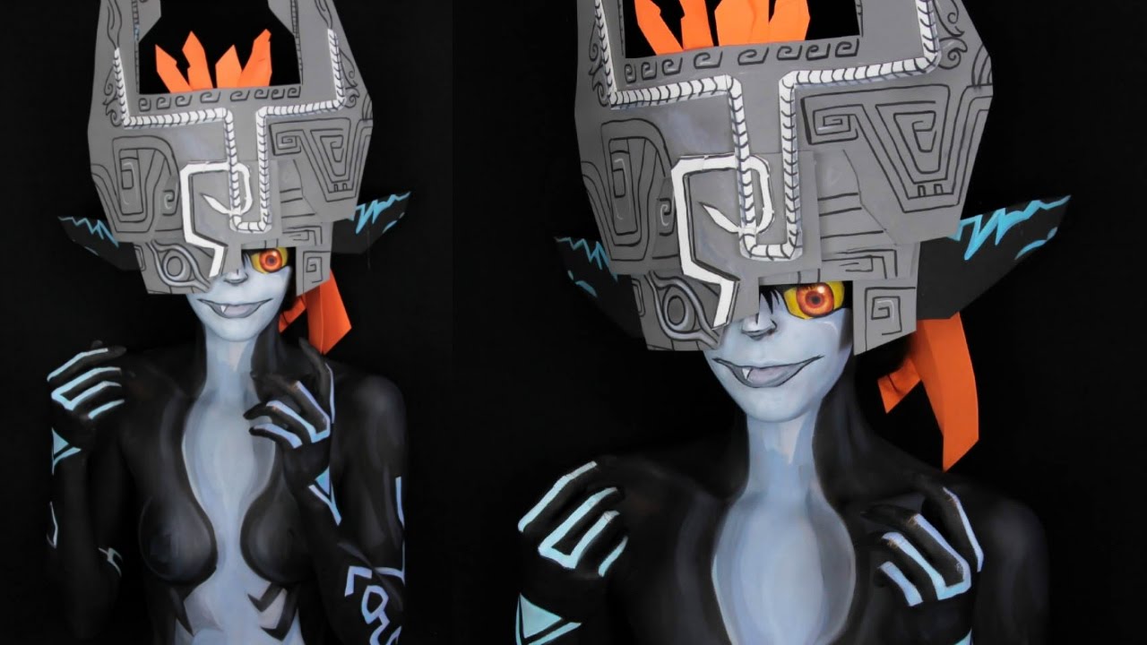 Zelda: Cursed Midna Makeup Tutorial