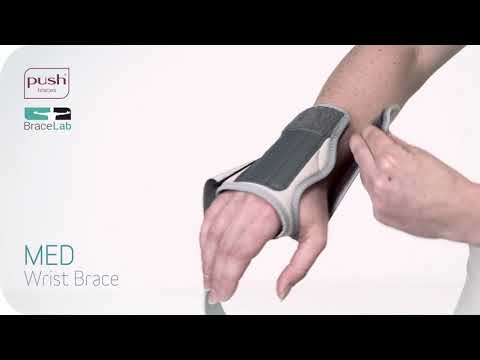 Push med Wrist Brace Instructions