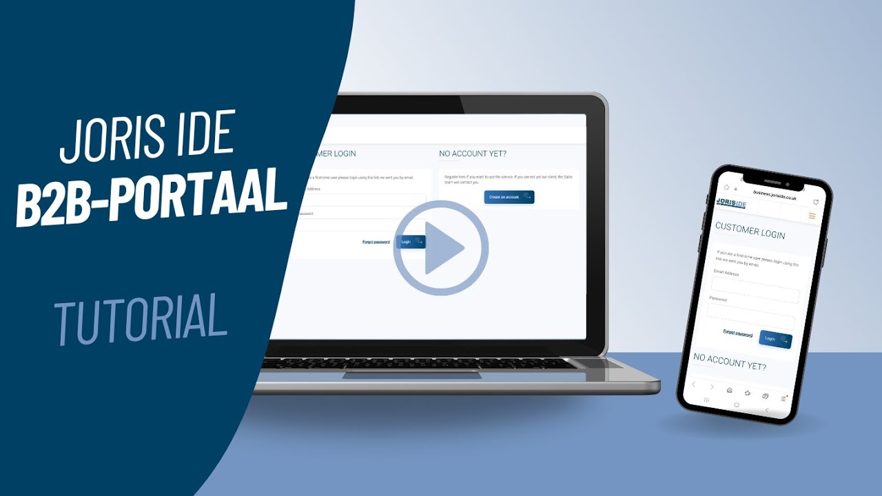 Joris Ide B2B-Portaal - Tutorial NL