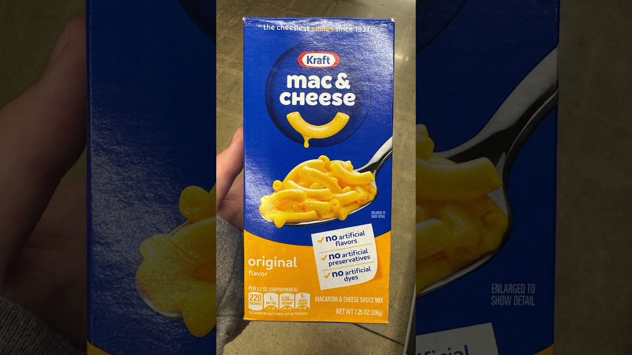 Me every time I see Kraft mac & cheese
