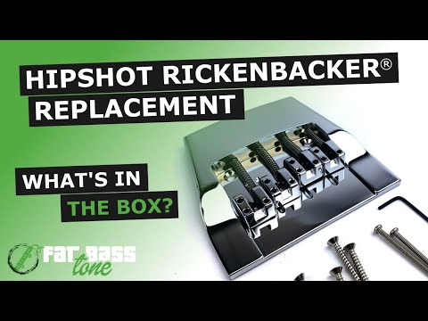 Hipshot Rickenbacker® Replacement Bass Bridge (Pre-2020) - | Reverb