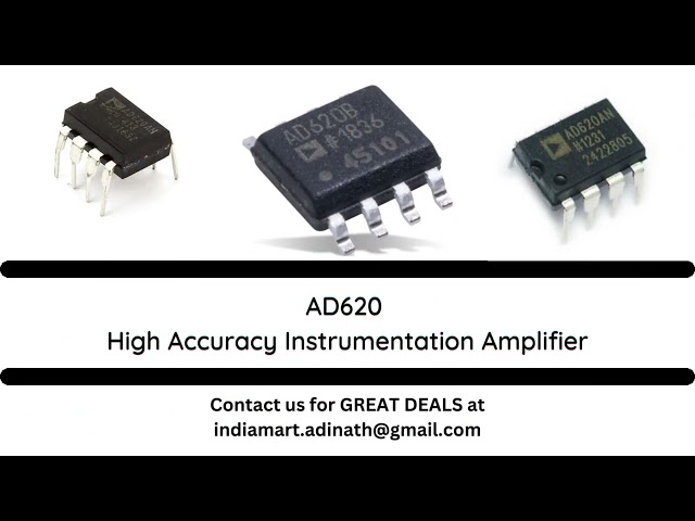 Power Ic - AD620 High accuracy instrumentation amplifier Importer from ...